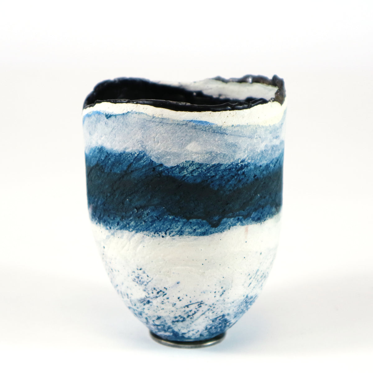 Blue Ice Seascape Pinched Form – The Poly